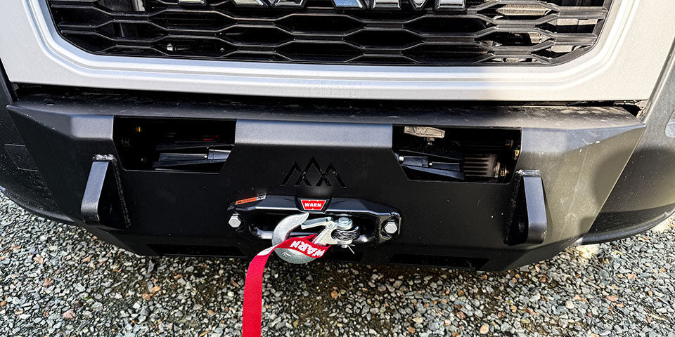 Winch on a Van Conversion – AdventureBumss Van Conversions