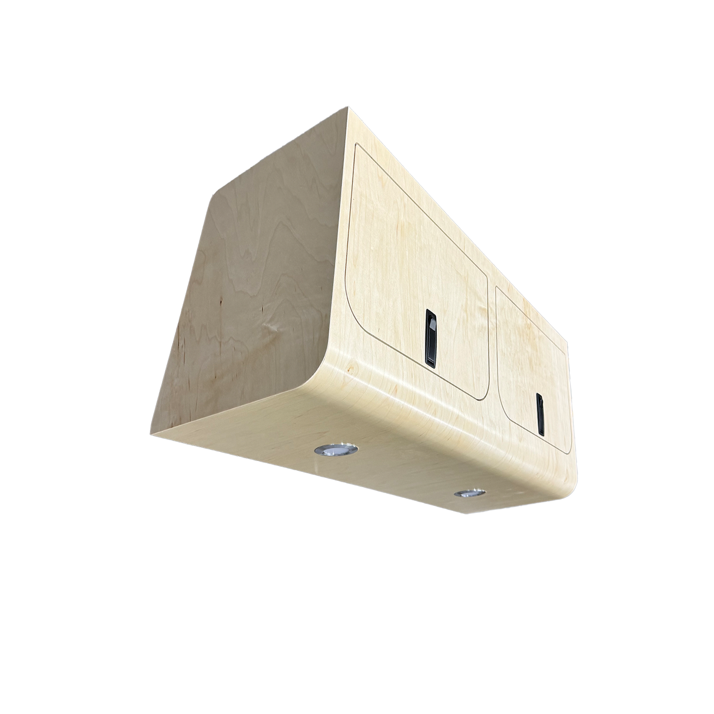 Aero Overhead Van Cabinet | Rounded – AdventureBumss Van Conversions