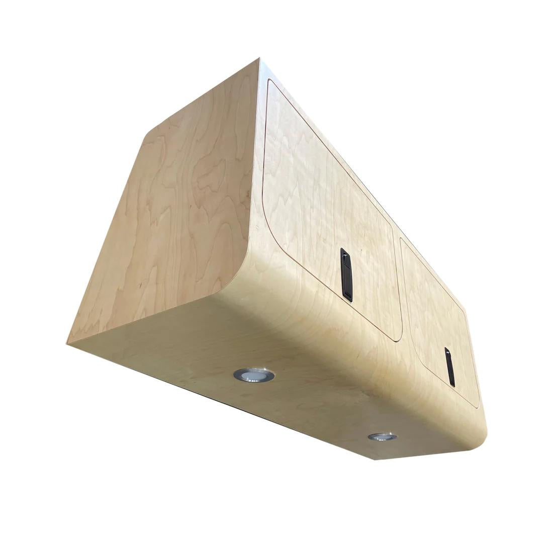 Overhead Van Cabinet | Rounded – AdventureBumss Van Conversions