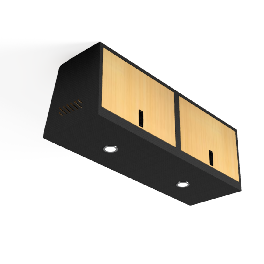 Overhead Van Cabinet | Squared – AdventureBumss Van Conversions